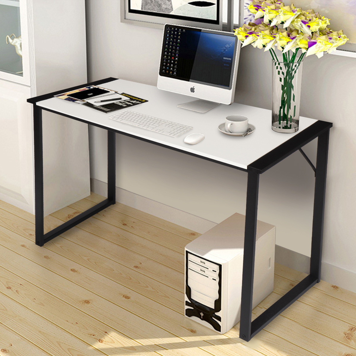 Yaheetech Modern Simple Design Home Office Desk Computer